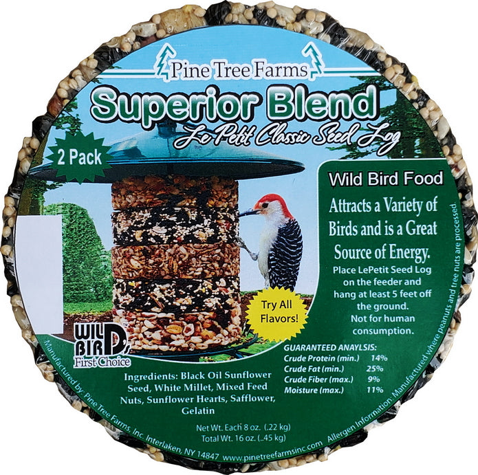 Pine Tree Farms Le Petit Superior Blend Classic Seed Log - Pittsburgh, PA - Pittsburgh Agway
