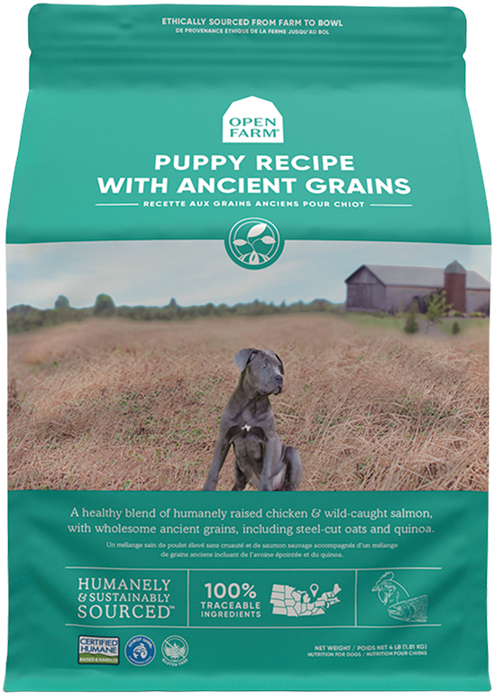 Open Farm Ancient Grains High-Protein Puppy Food - Pittsburgh, PA ...