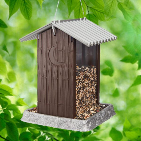 North States Village Collection Outhouse Birdfeeder - Pittsburgh, PA ...