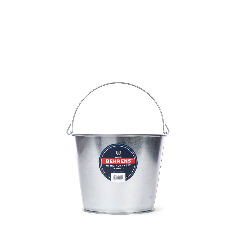 Behrens 5 Quart Hot Dipped Steel Pail - Pittsburgh, PA - Pittsburgh Agway
