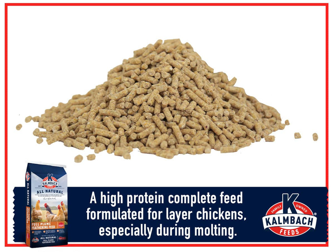 Kalmbach Full Plume Feathering Poultry Feed (Pellet) - Pittsburgh, PA ...