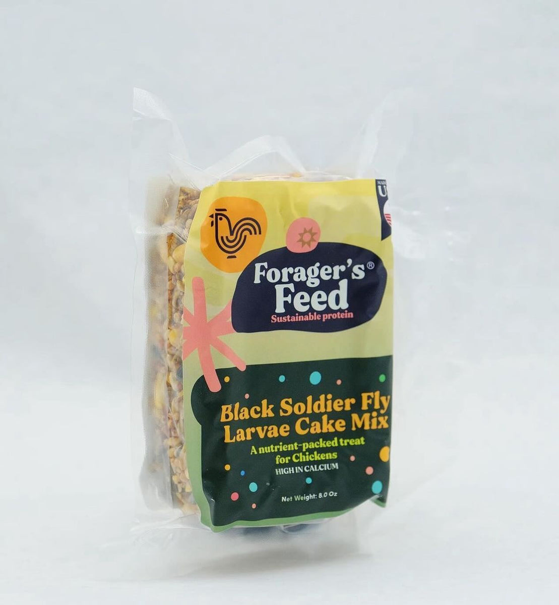 Forager's Feed Black Soldier Fly Larvae Cake Mix 8oz - Pittsburgh, PA ...