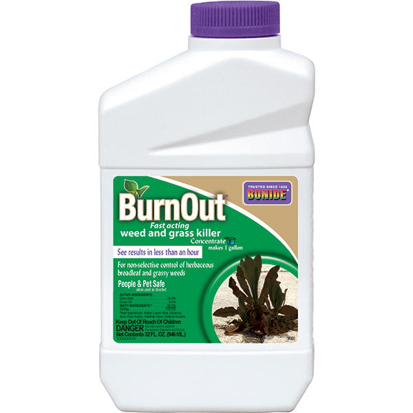 BONIDE BURNOUT WEED & GRASS KILLER CONCENTRATE 1 QT - Pittsburgh, PA ...